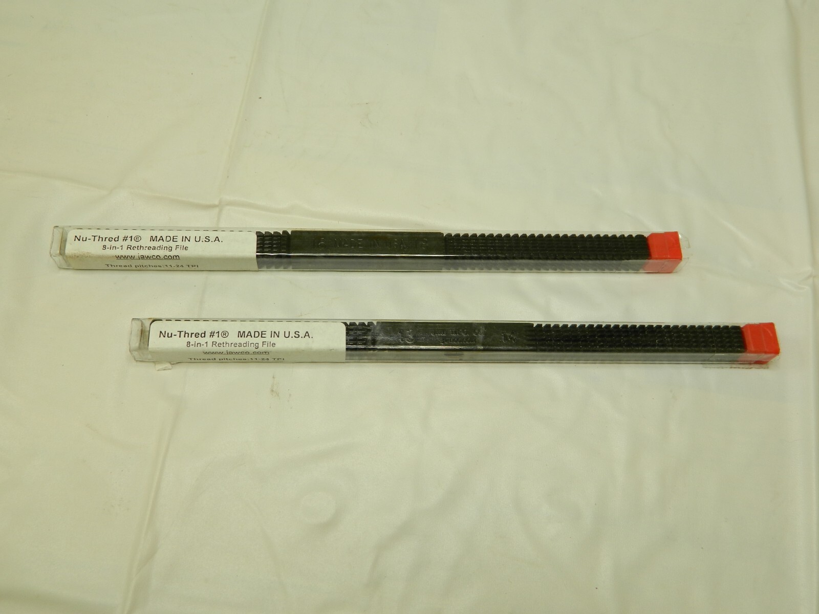 Nu-Thred #1 7/16 x 8-3/8″ OAL External Pipe Thread Restoring File Qty 2 ...