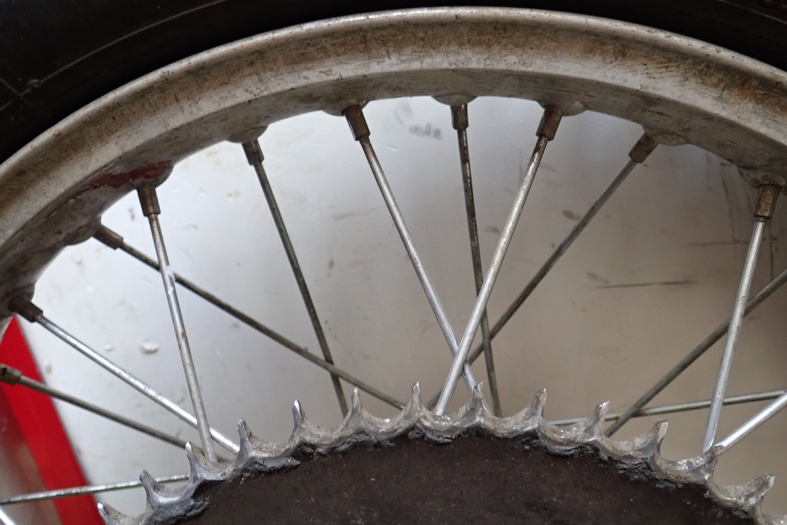 Maico GS250 GS 250 MC250 MC400 400 rear wheel hub spokes rim | eBay