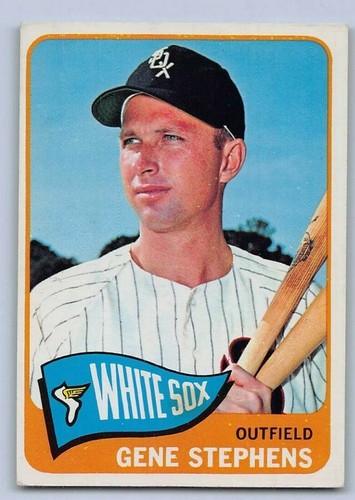 1965 GENE STEPHENS - Topps Baseball Card # 498 - CHICAGO WHITE SOX ...
