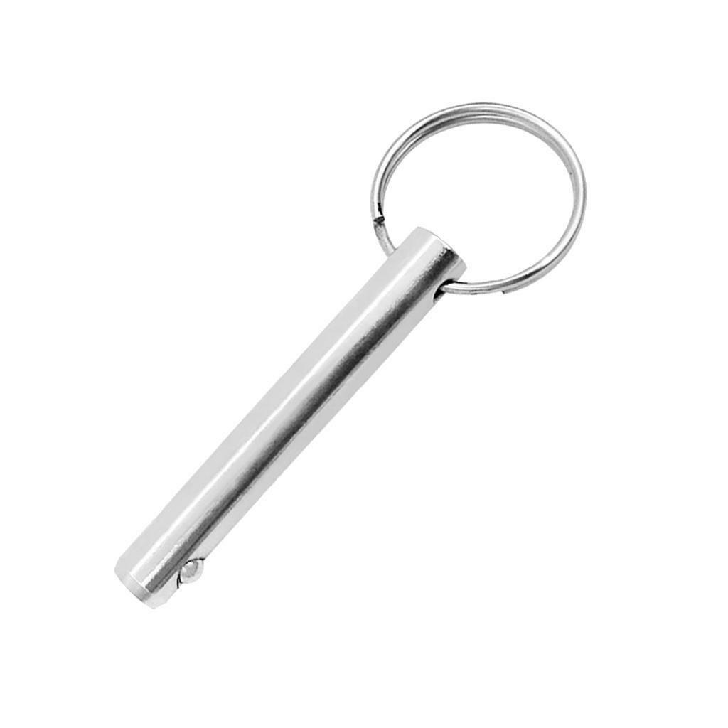 10x70mm 316 Stainless Steel Boat Top Quick Release Pull Ring Detent ...