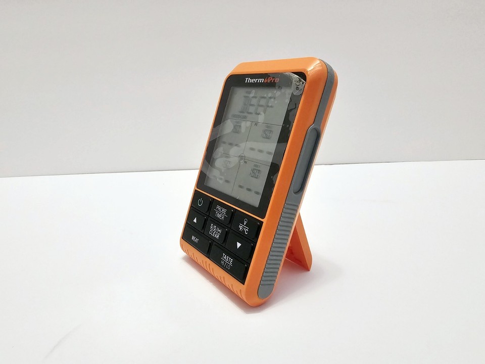 THERM PRO WIRELESS DUAL PROBE MEAT & BBQ THERMOMETER - RECEIVER ONLY ...