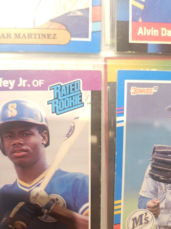 ️ ️Ken Griffey Jr- RATED ROOKIE - DONRUSS 89 - BASEBALL - RARE ...