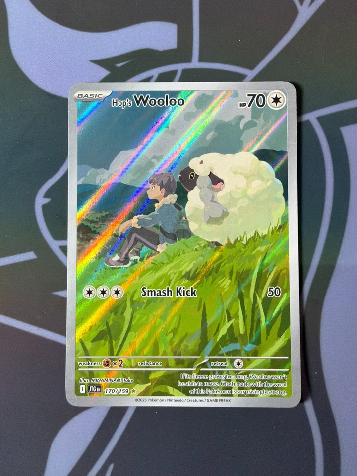 Hop's Wooloo - 170/159 - Journey Together - Pokemon Card NM ...