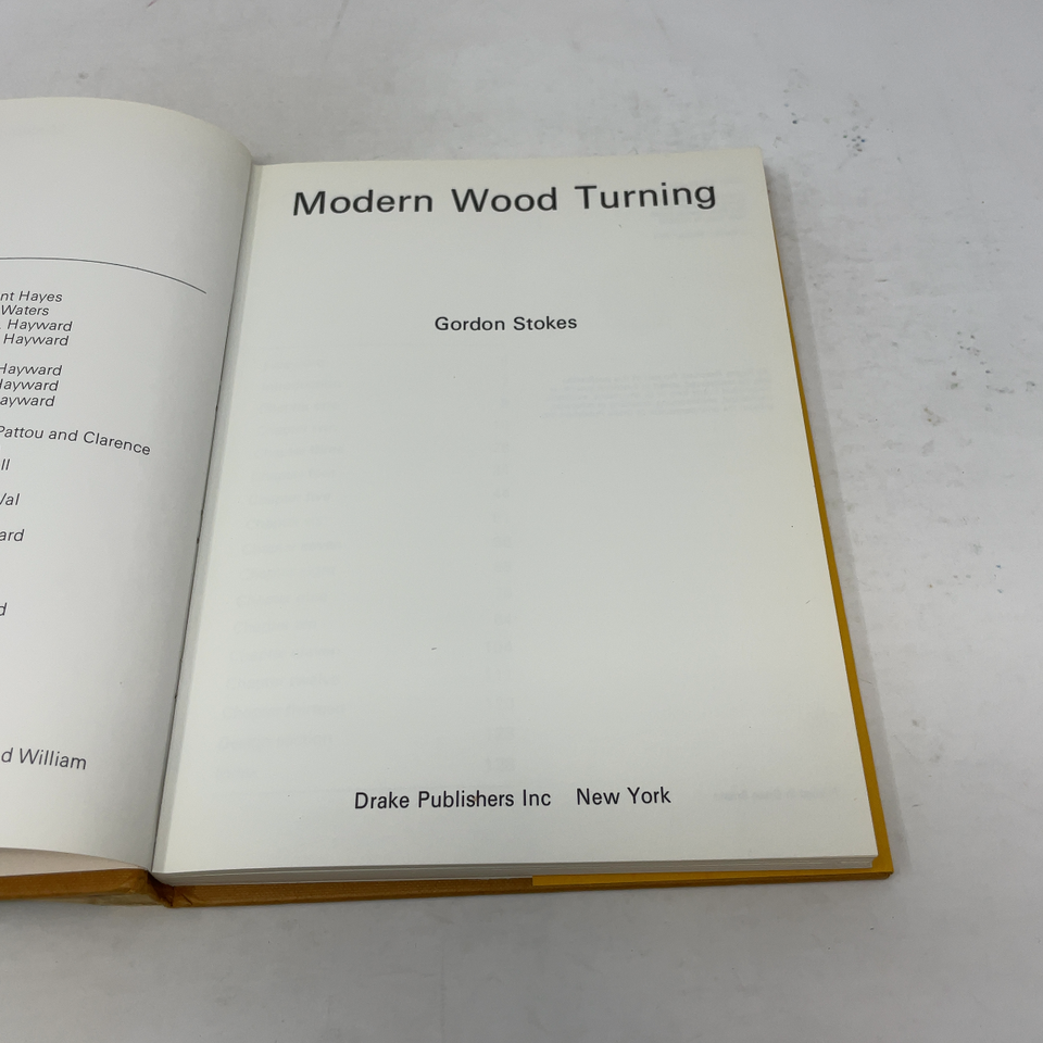 Modern Wood Turning by Gordon Stokes HC First Edition Like New 1972 | eBay