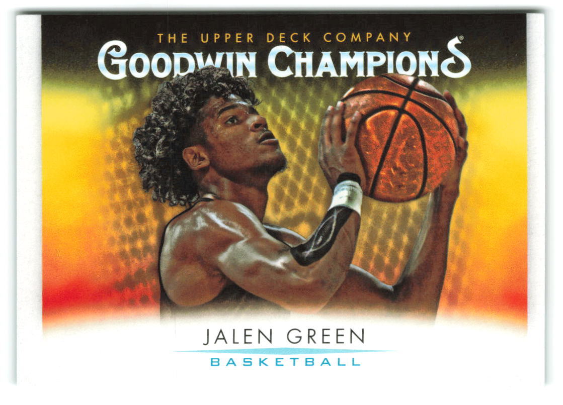 2021 Upper Deck Goodwin Champions Jalen Green #90 MULTISPORT Card | eBay
