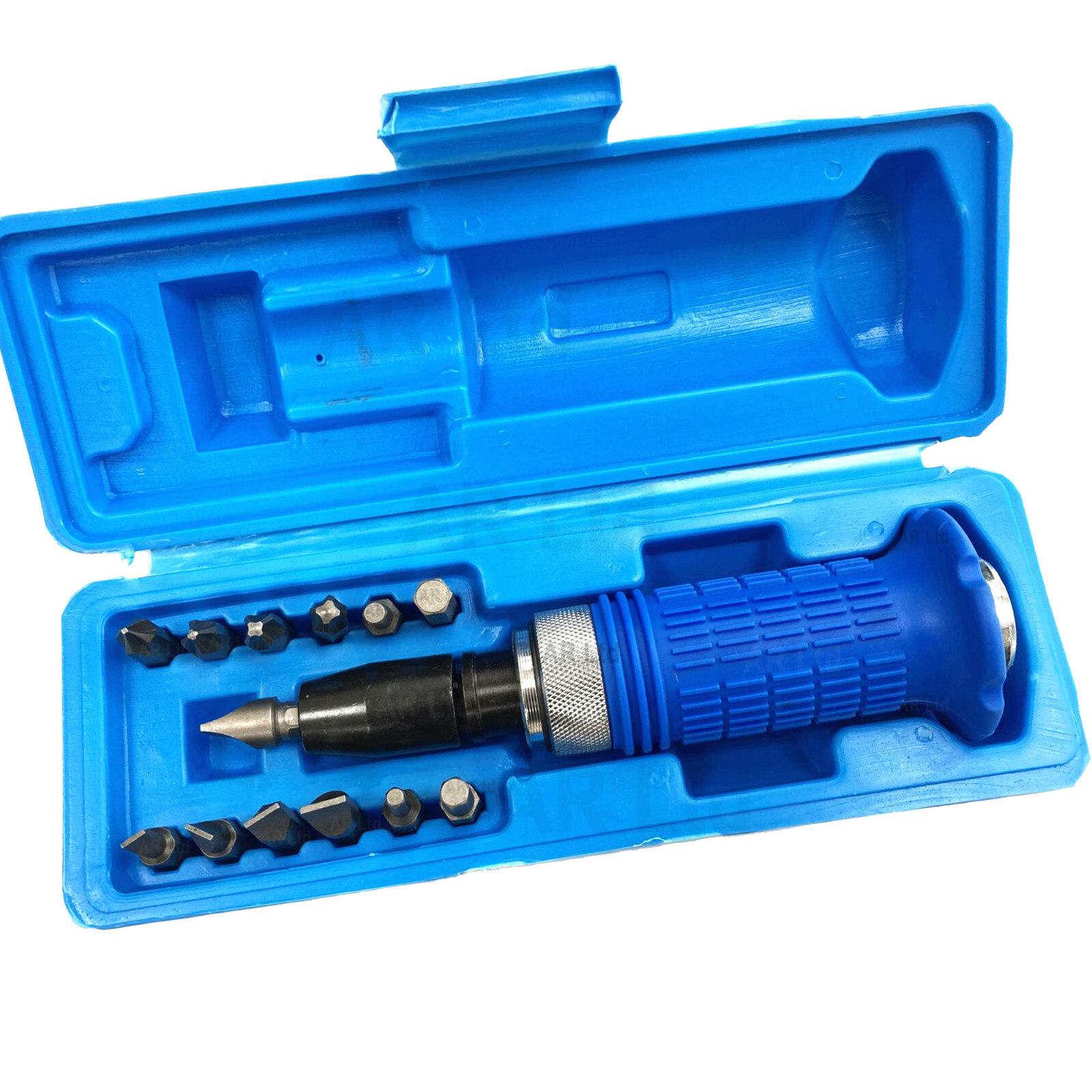 Heavy Duty 1/2" Drive Impact Bolster Driver with 13 Impact Screwdriver ...