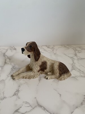 Castagna Dog Figurine Vintage Lying Down 1988 Made In Italy Animal- 7 ...