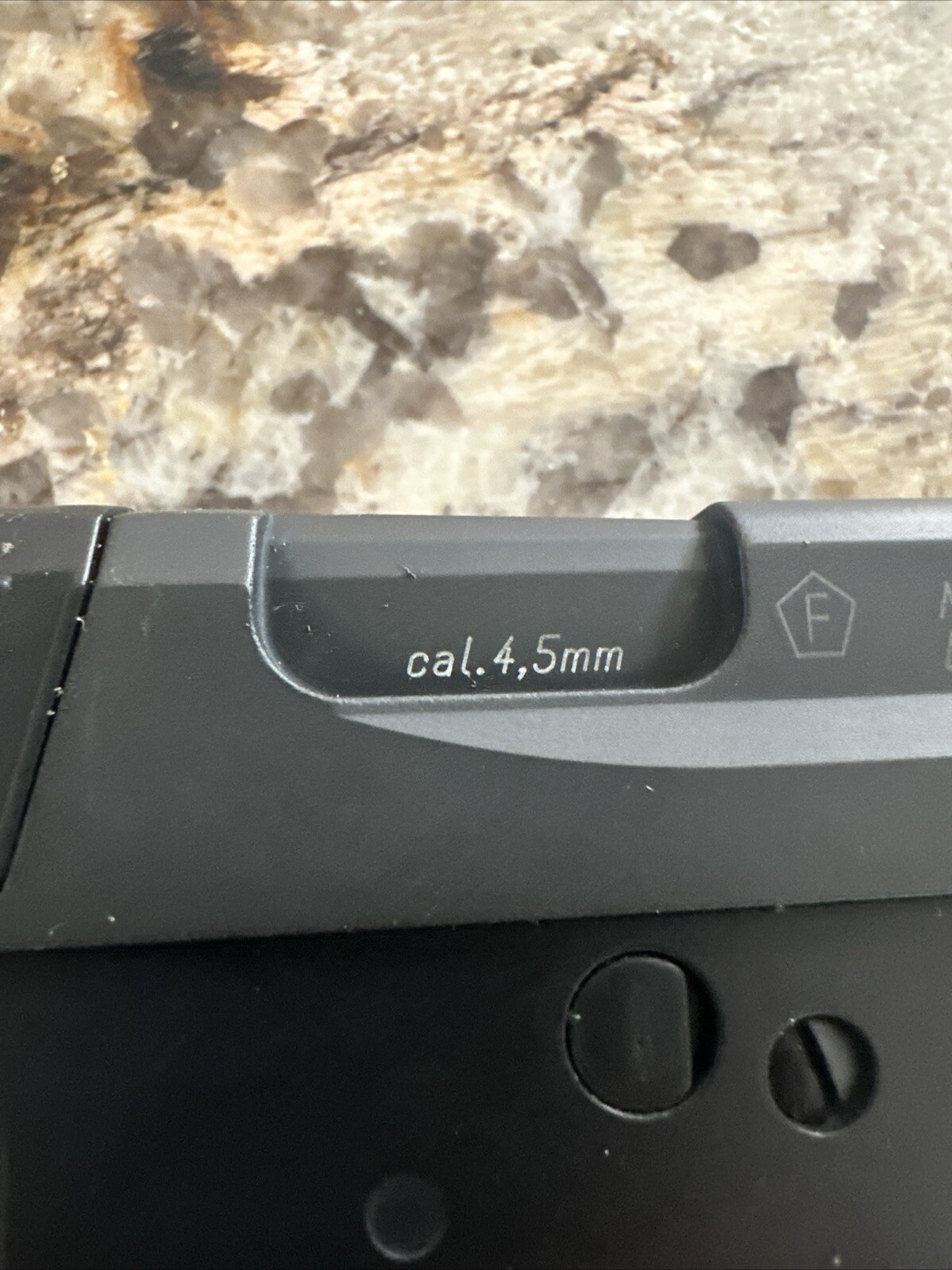 Vintage RWS C225 .177 4.5mm Caliber Co2 Air Pistol Sig Sauer P225 Copy ...