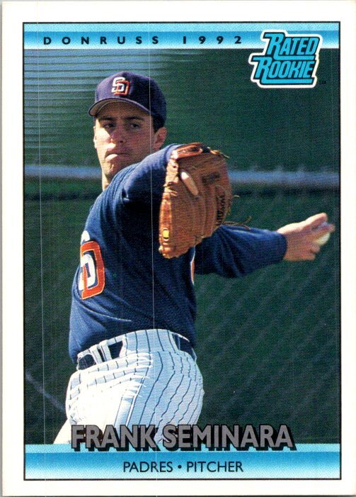 1992 Donruss Baseball 10 Frank Seminara | eBay