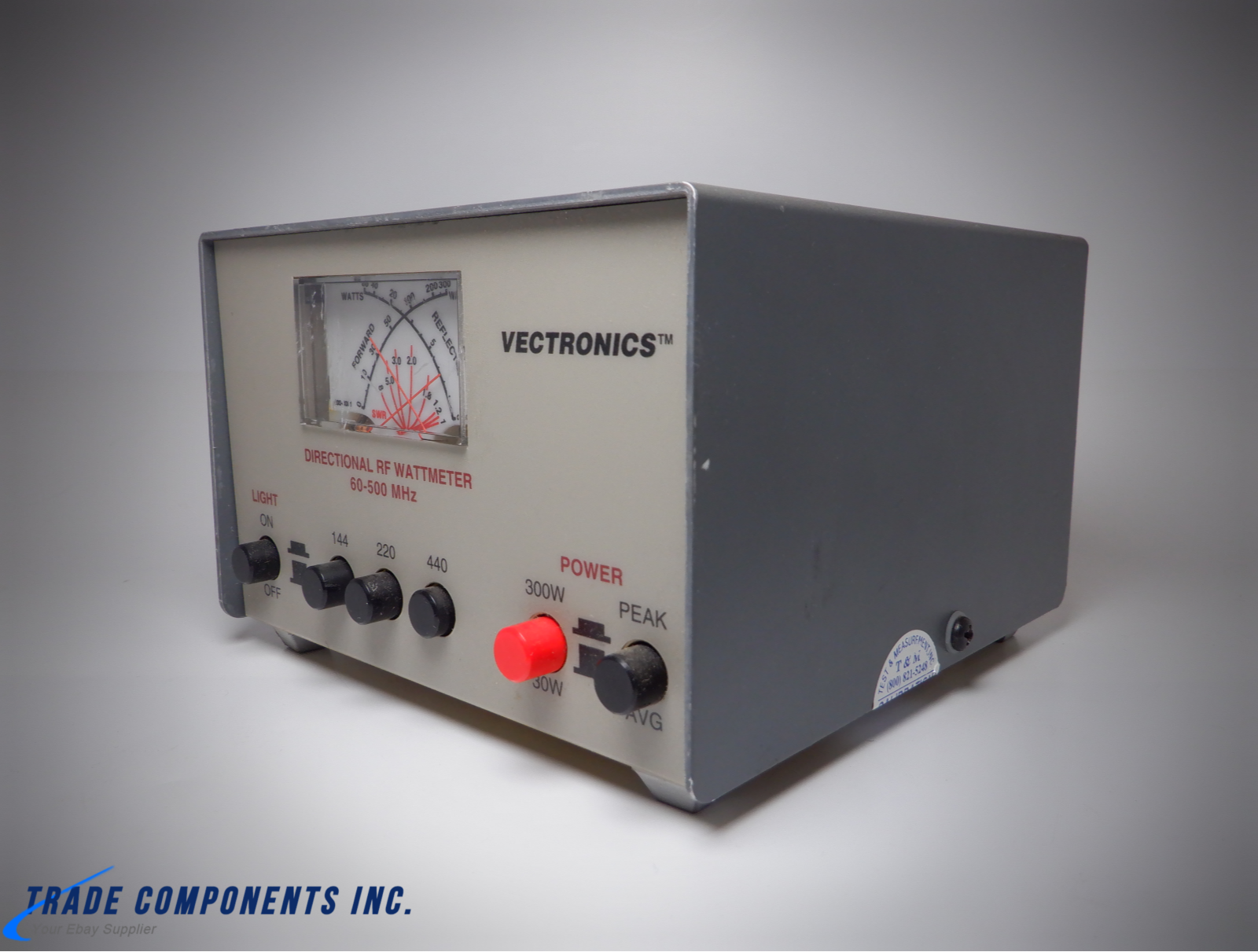 VECTRONICS 60-500 MHZ DIRECTIONAL RF WATTMETER | eBay
