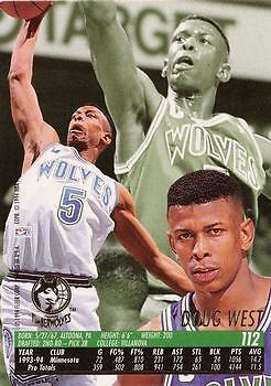 1994-95 Ultra #112 Doug West | eBay
