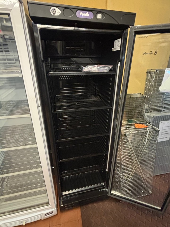 Prodis Xw380 Upright Display Fridge Single Door 372Litres Light 5 Shelf ...