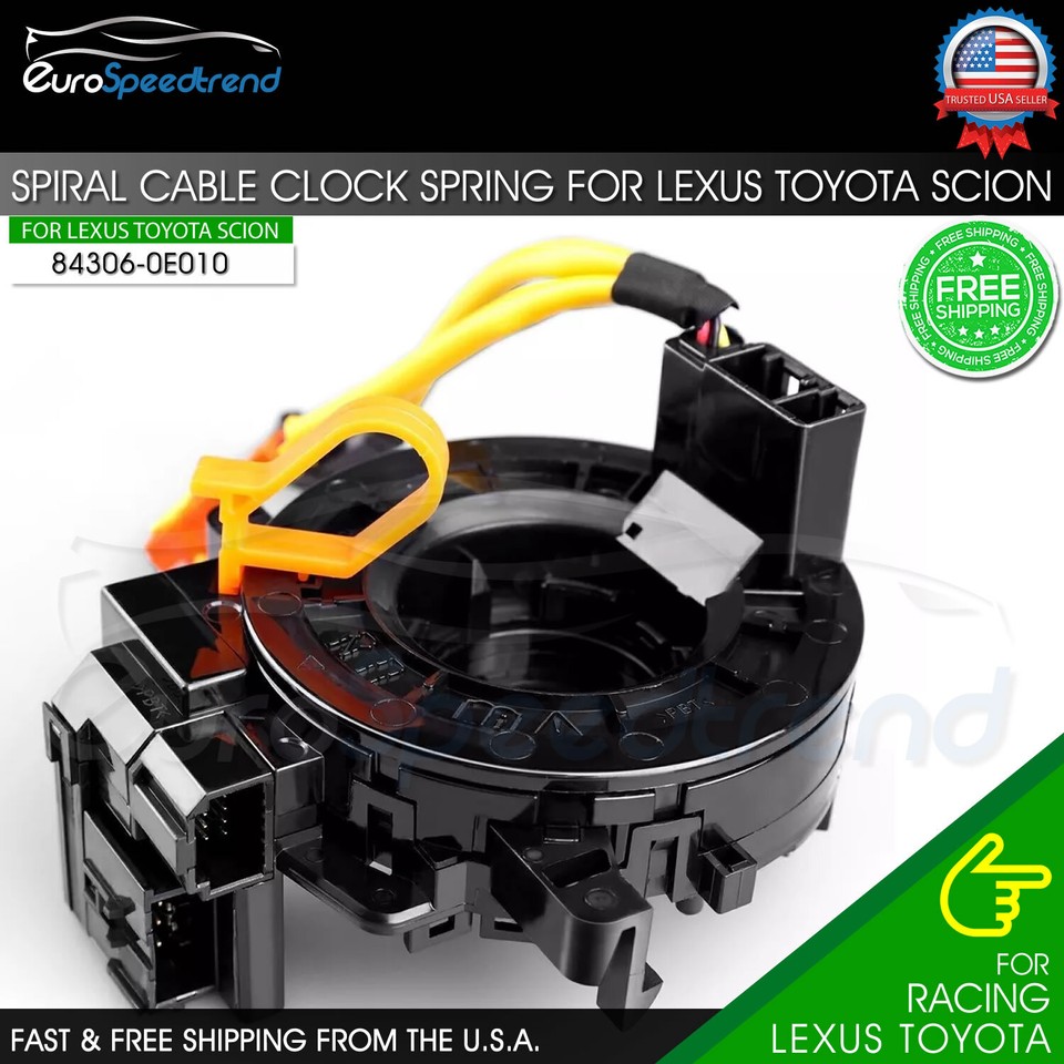 Spiral Cable Clock Spring for Toyota Highlander Tundra Camry 4Runner ...