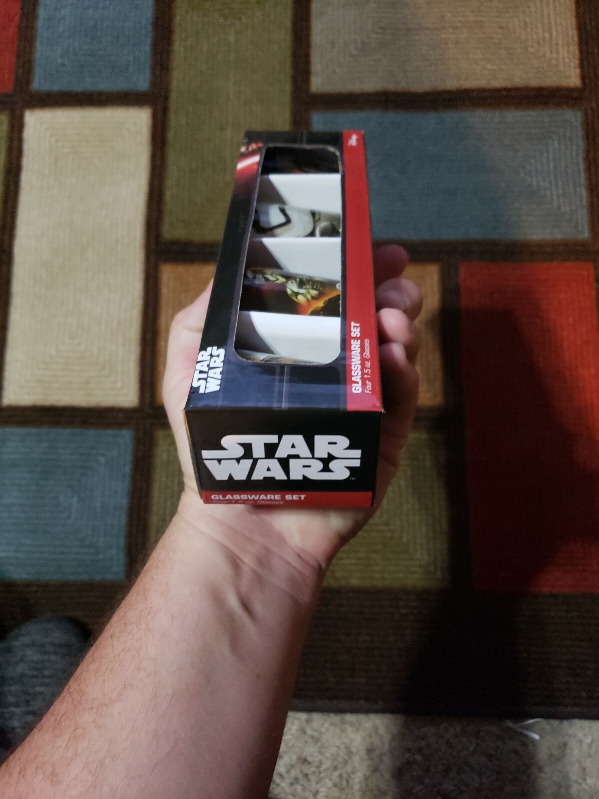 Star Wars The Force Awakens Villain Glassware Set of Four NEW | eBay