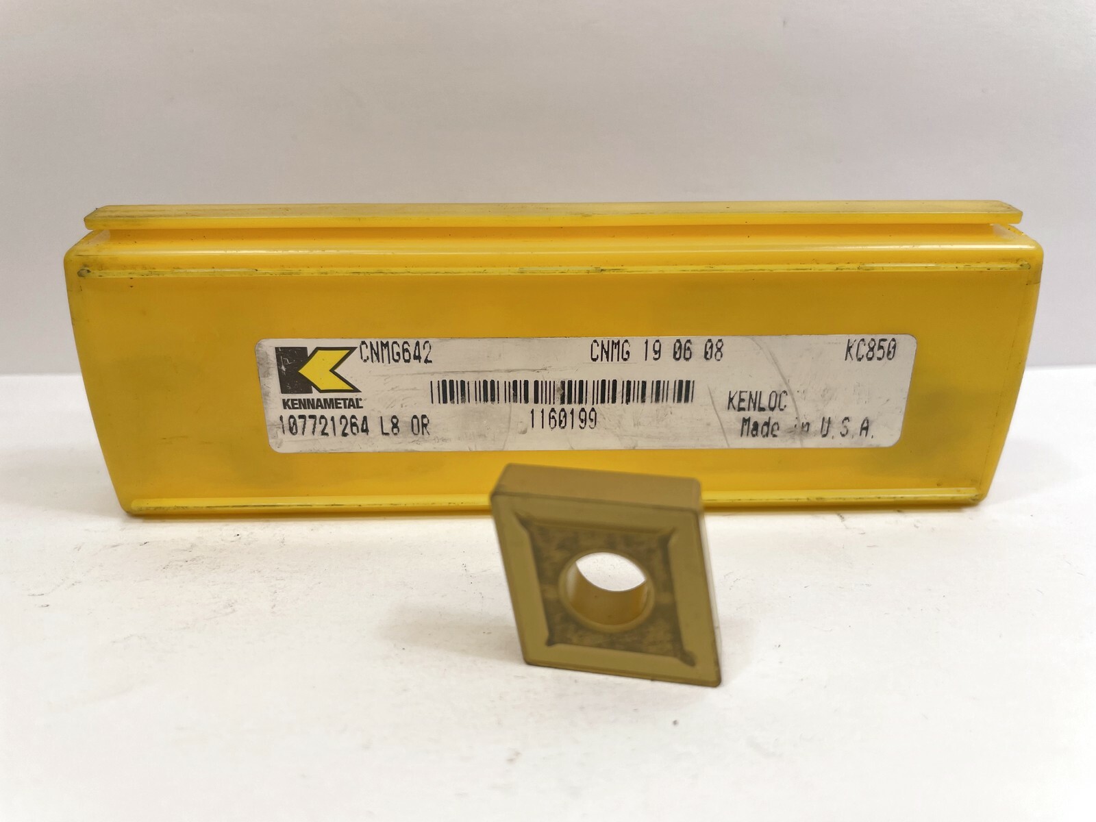 5 Kennametal Solid Carbide Inserts CNMG 642 Kc810 for sale online | eBay