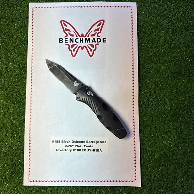 benchmade knife 583 | eBay