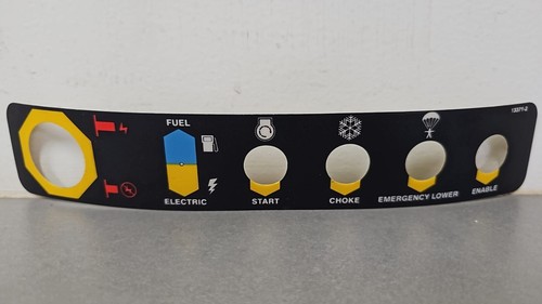 Ahern Snorkel Lift Upper Control Box Decal | eBay Australia