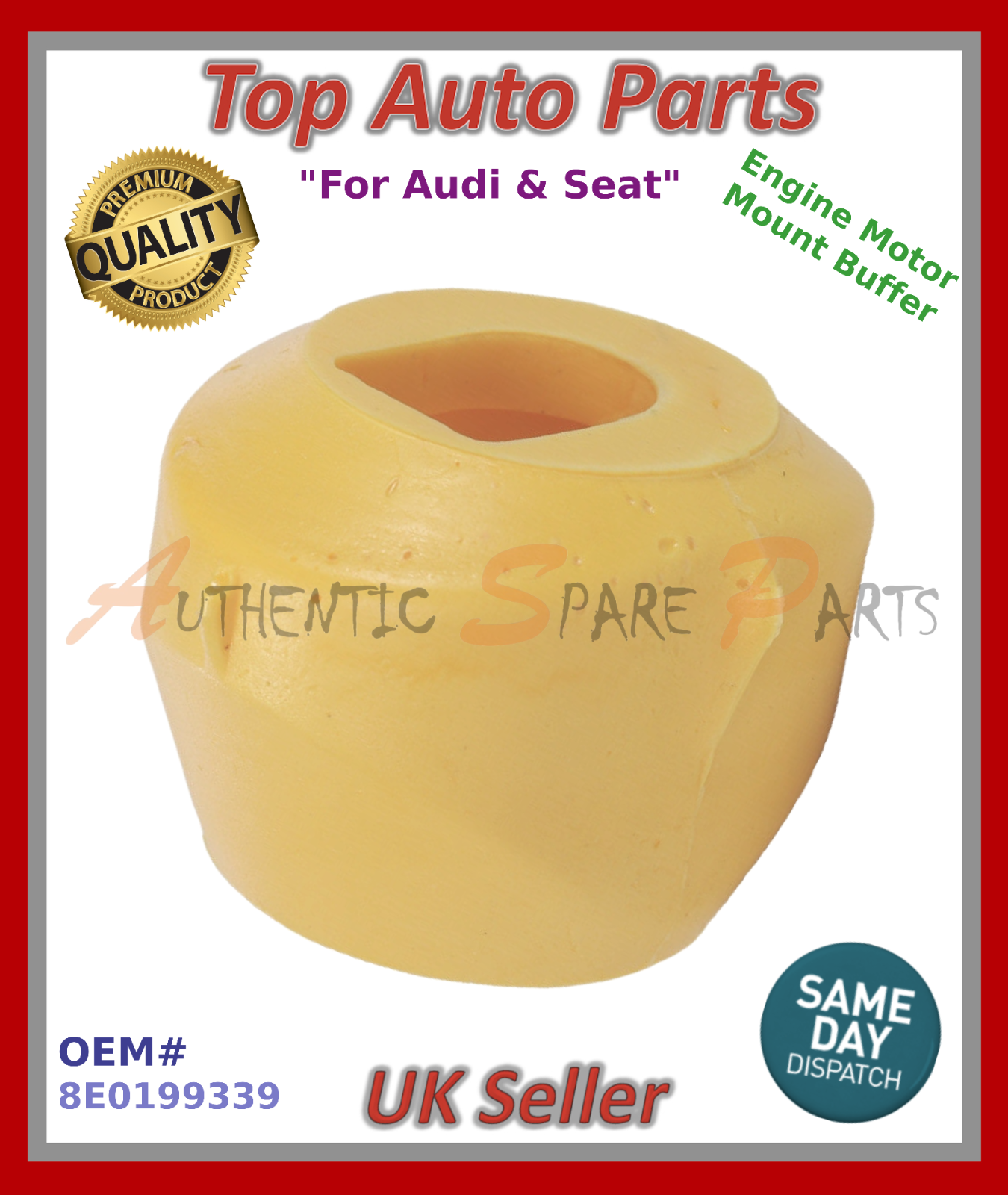 For Audi A4 A6 A8 New Engine Motor Mounting Rubber Buffer, 2002-2008 ...