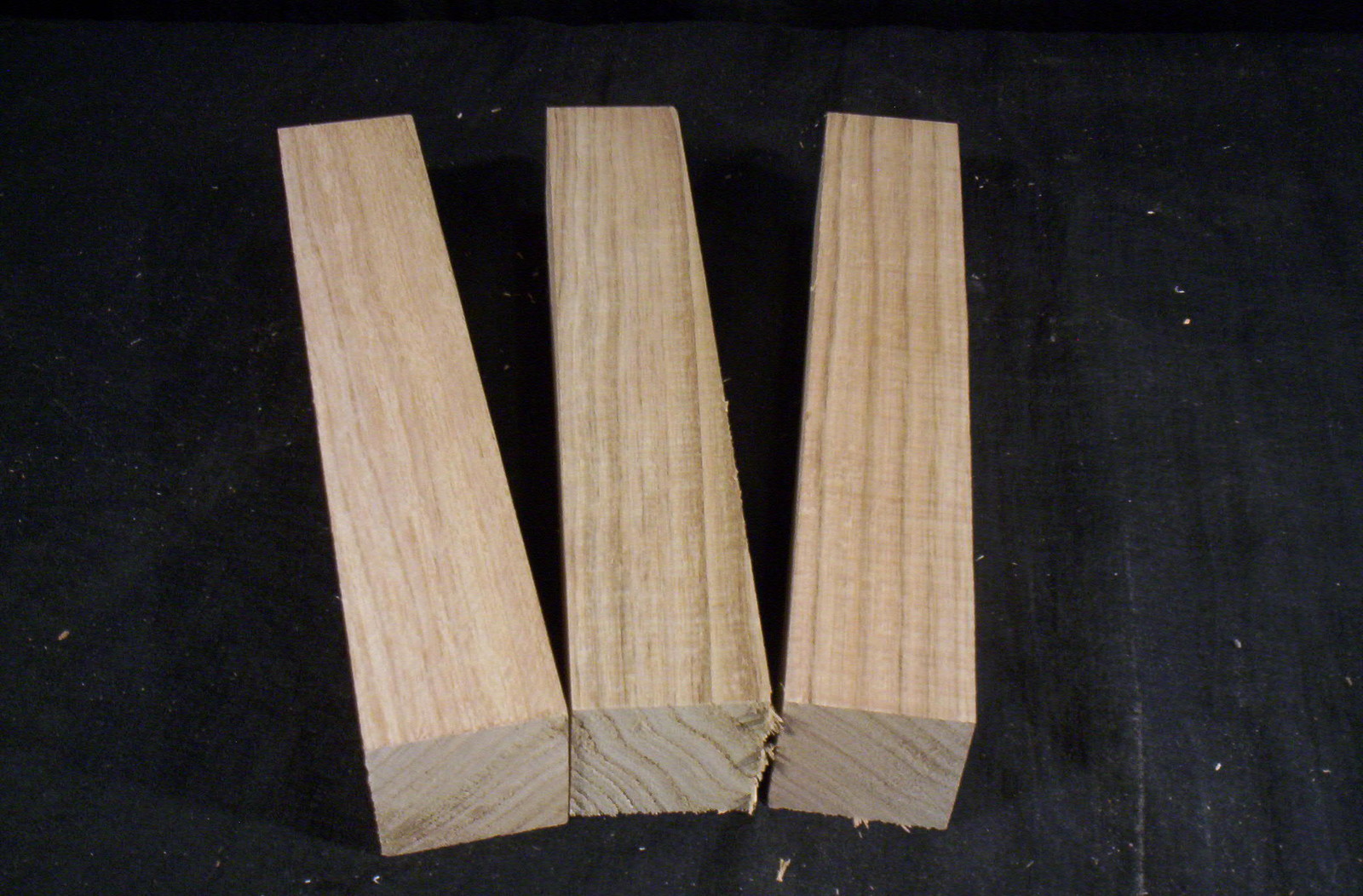 3 Piece Butternut 1 1/2 sq. x 8 1/2" Carving Lathe Turning Blanks Craft ...