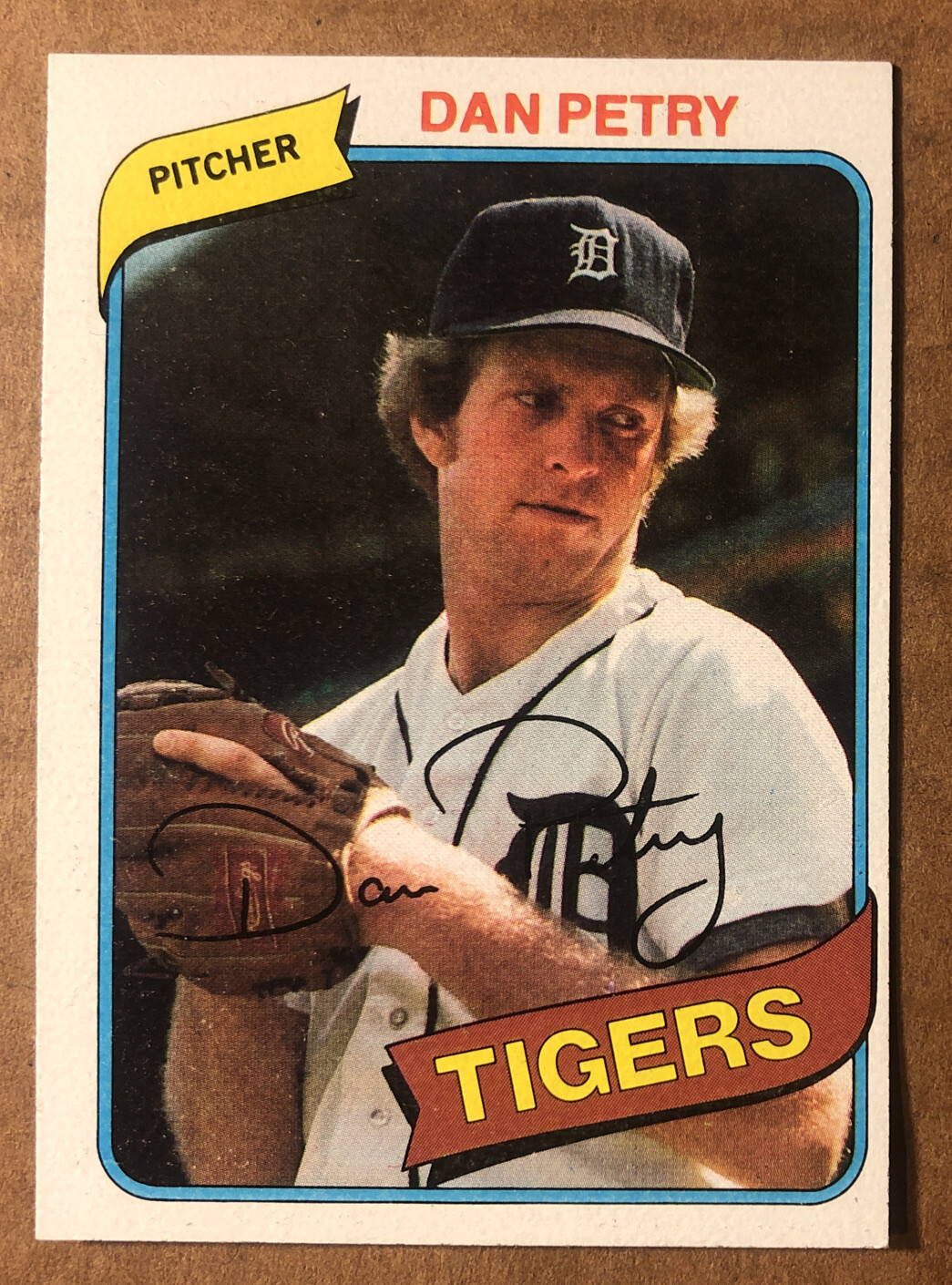 1980 Topps Card #373, Dan Petry Rookie Card, NM-MT, (BIGJ’S), Detroit ...
