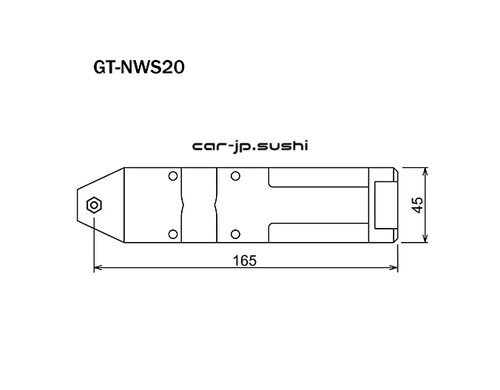 VESSEL Air Nipper a doppio effetto Square Type GT-NWS20 | eBay