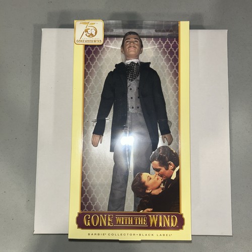 * Gone With The Wind Rhett Butler Barbie Collector Black Label 75th ...