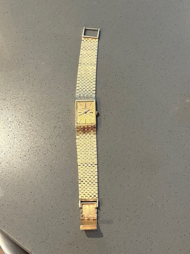 Vintage Baume & Mercier Watch – 14K Yellow Gold Band -52.9 grams | eBay