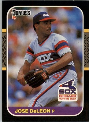 1987 Donruss #457 Jose DeLeon - BB | eBay