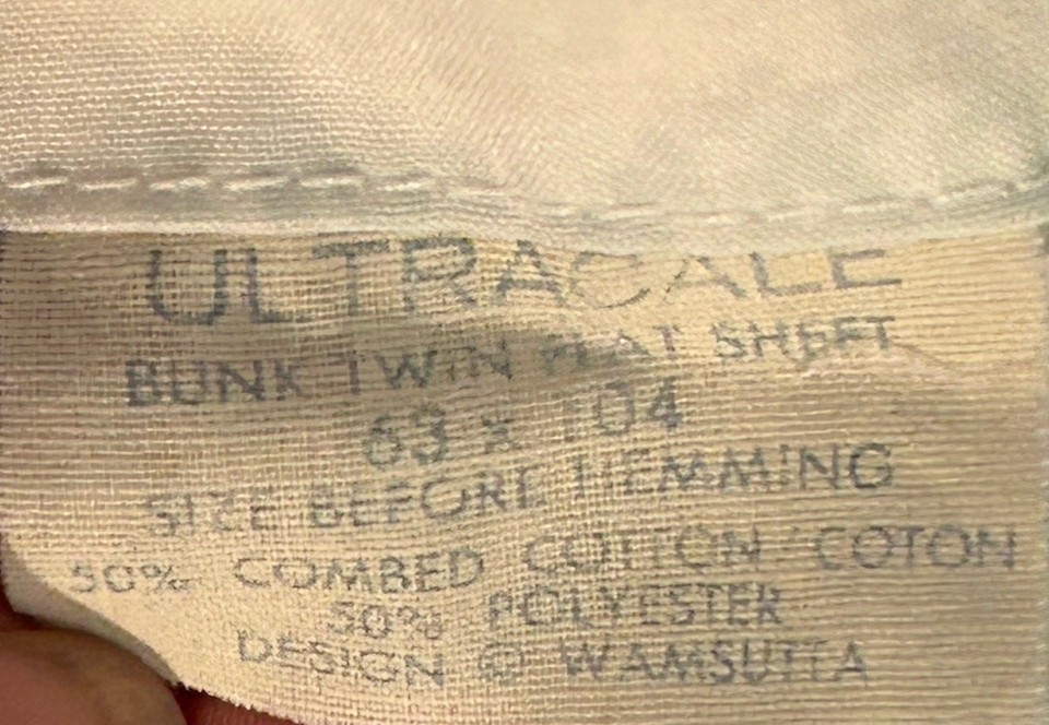 Vintage 1970s Star Trek Flat Twin Bunk Sheet Spock Captain Kirk 63x104 ...