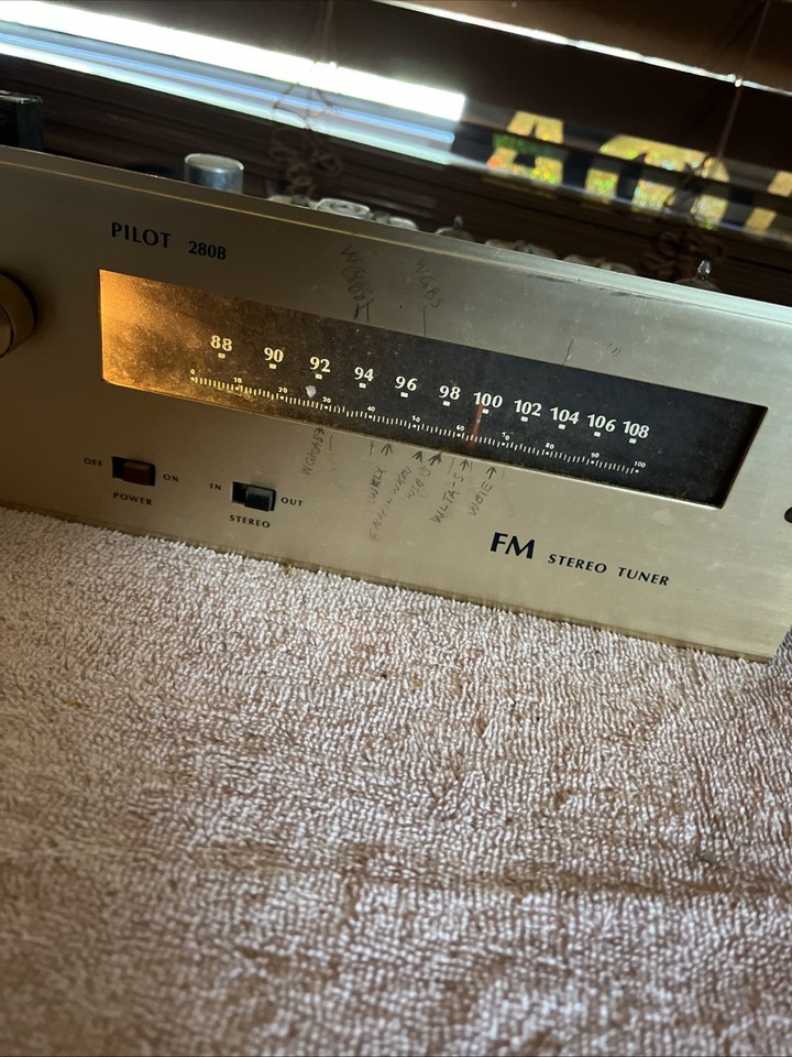 PILOT 230 TUBE AMPLIFIER & PILOT 280B TUBE TUNER | eBay