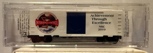 Micro-Trains N-Scale Special Run NASA Mission Control NSC 2010 Box Car ...