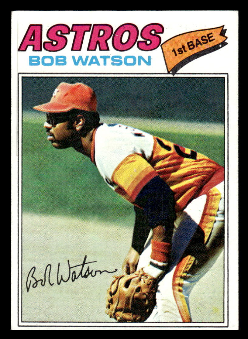 1977 Topps Bob Watson #540 Houston Astros Low Grade Card | eBay