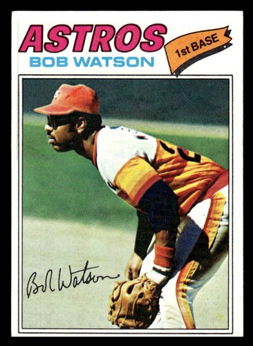 1977 Topps Bob Watson #540 Houston Astros Low Grade Card | eBay