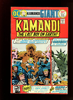 KAMANDI #32 - REPRINT OF KAMANDI #1 + Original Story (6.5) 1975 | eBay