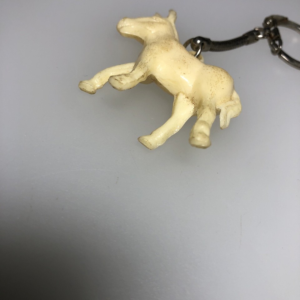 Vintage Plastic Donkey Mule Burro Horse Prize Charm Keychain Key Chain ...