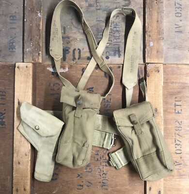 WW2 British Army 37 Pattern Webbing Set 1942 | eBay UK