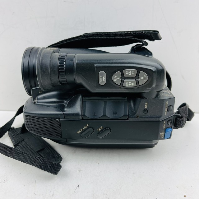 Quasar PalmSight Camcorder VML457 VHS-C Video Camera w/ Accessories for ...