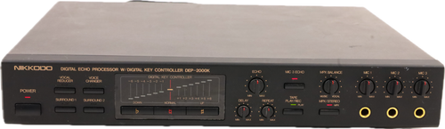 Nikkodo DEP-2000K Digital Echo Processor w/ Digital Key Controller ...