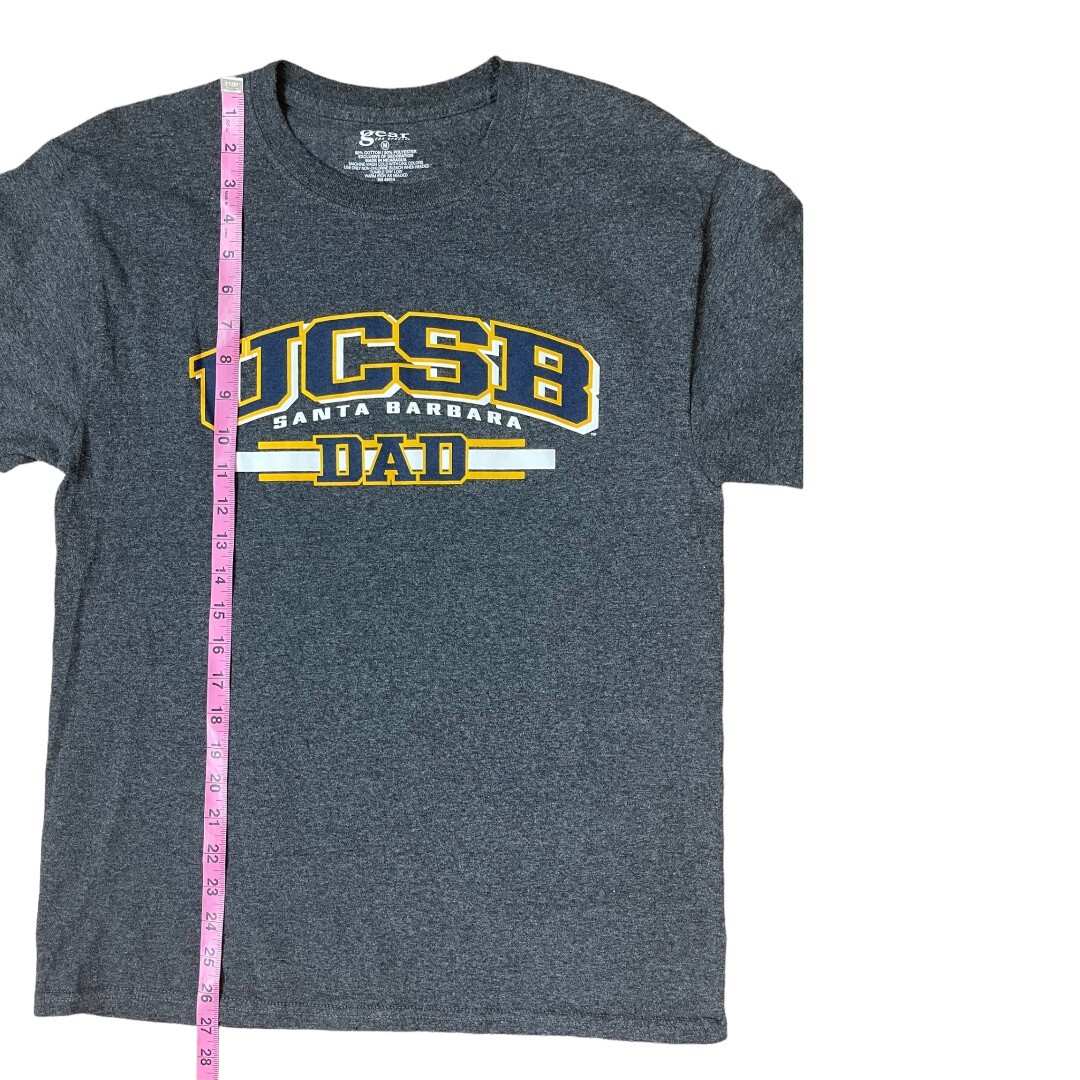 University Of California Santa Barbara UCSB Dad Father Gray T Shirt ...