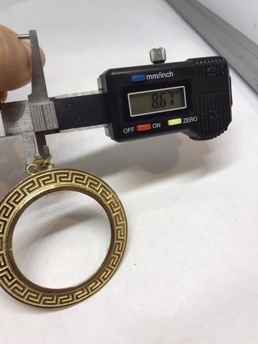 GOLd Bezel 50 pesos pendant 14k mexican centenario coin frame bisel ...