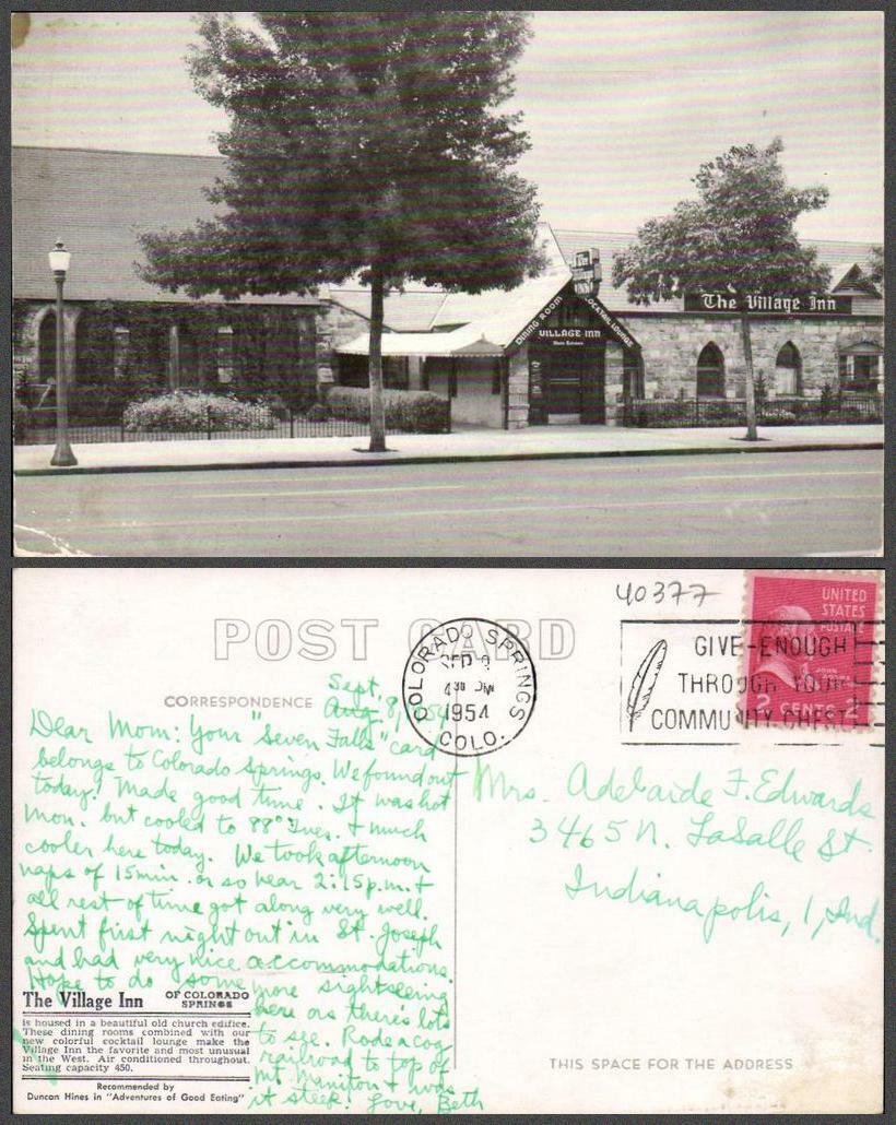 COLORADO Colorado Springs RPPC VINTAGE POSTCARD | eBay