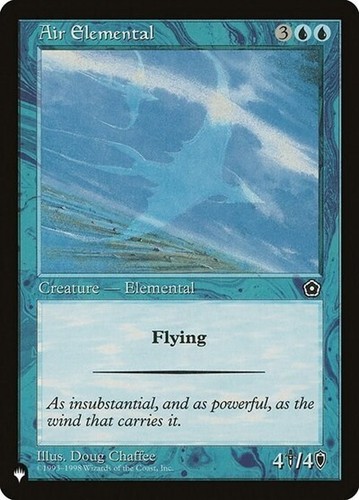 MTG Air Elemental - TLP The List NM | eBay