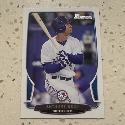 Anthony Gose 2013 Bowman #133 Base Card Set Pitcher Outfielder ...
