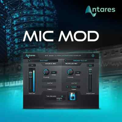 Antares Mic Mod Plug-in (Activation Card) Classic Microphone Modeling | eBay