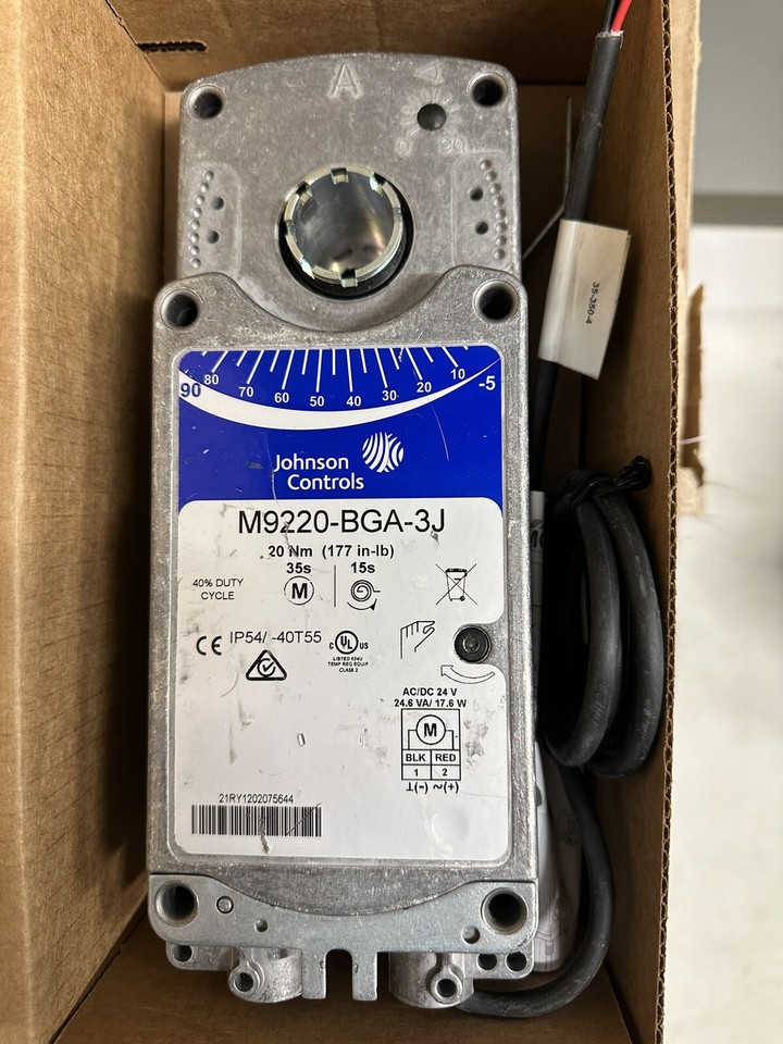 johnson controls M9220 Series Electric Spring-Return Actuator | eBay