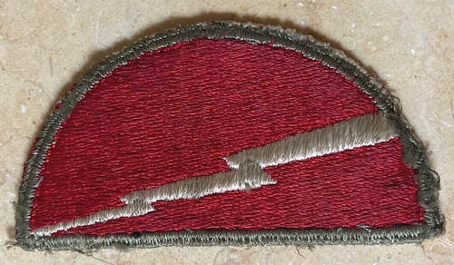 ORIGINAL! WW1 US ARMY 78th " LIGHTNING DIVISION " SHOULDER PATCH | eBay