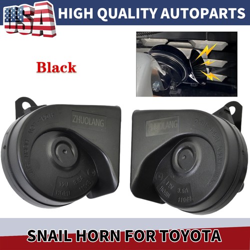 2 Dustproof Snail Horns For Lexus ES300 ES300h ES350 RX330 RX400h OE ...