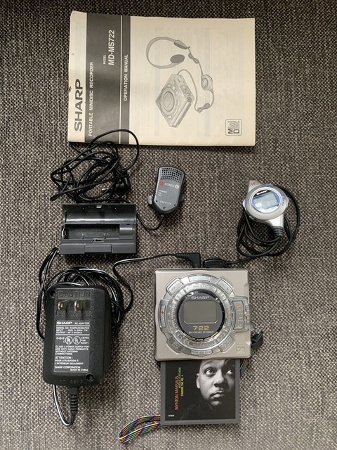 Sharp MD-MS722 Personal MiniDisc Player for sale online | eBay