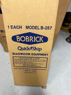 New Bobrick Washroom Equipment Bathroom Commercial Utility Shelf ...