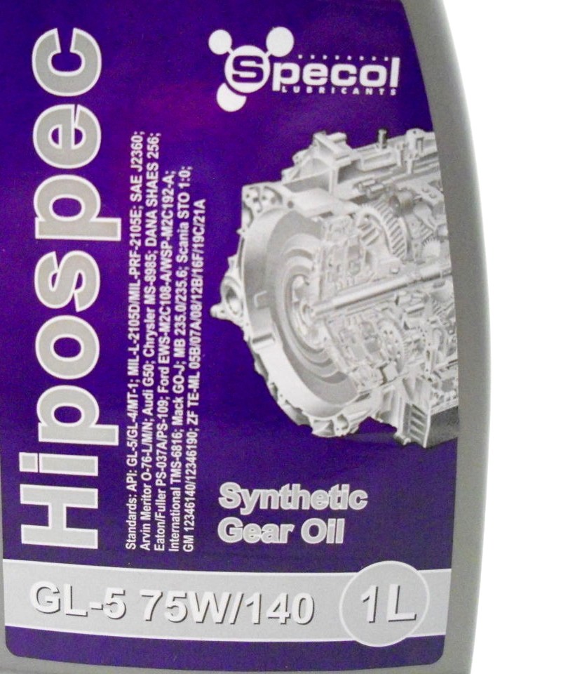 1L SYNTHETIC GEAR DIFFERENTIAL OIL LIMITED SLIP LSD FLUID 75W140 GL-5 ...